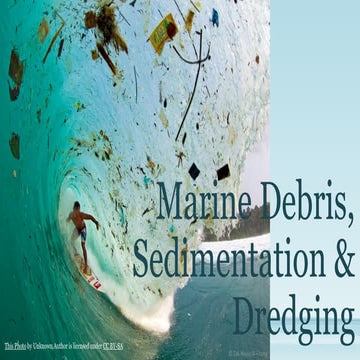 05 Marine Debris, Sedimentation & Dredging.pptx | Free Download
