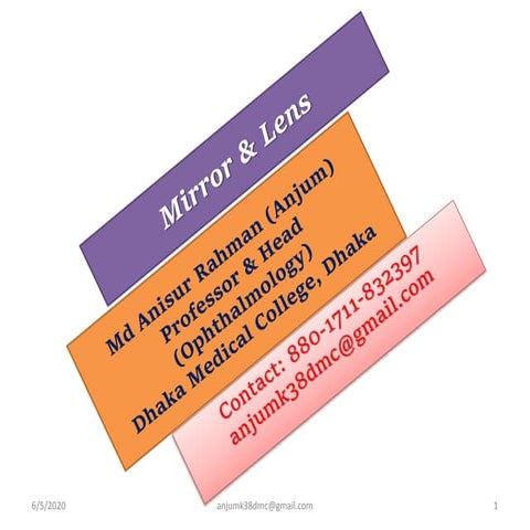 Types of mirrors | PPTX