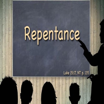 Repentance | PDF