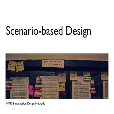 Scenario-based Design | PPT