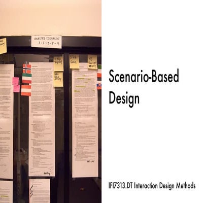Scenario-Based Design | PDF