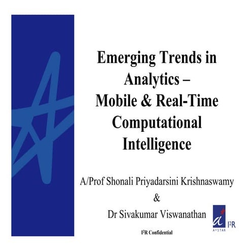 SIVA - Emerging Trends in Analytics | PDF
