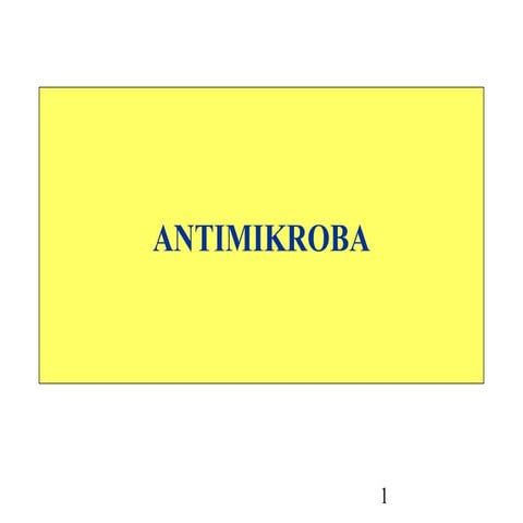 Farmakologi - Penggunaan Obat Pada Penyakit Tuberkulosis (TB) | PPT
