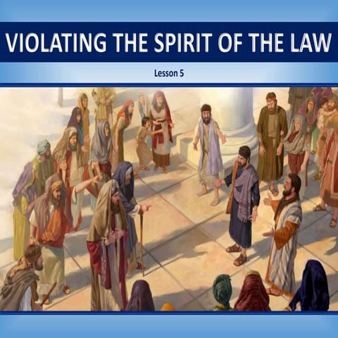 05 the spirit of the law | PPTX