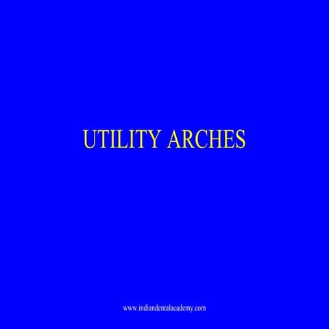 05 utility arch | PPT