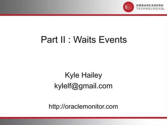 Oracle 10g Performance: chapter 08 redo | PPT