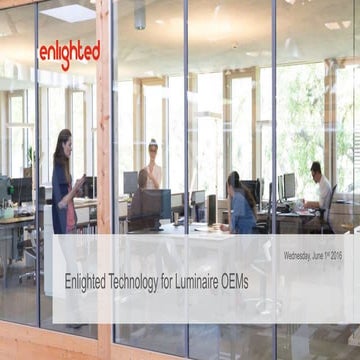 Enlighted Technology for Luminaire OEMs | PPT