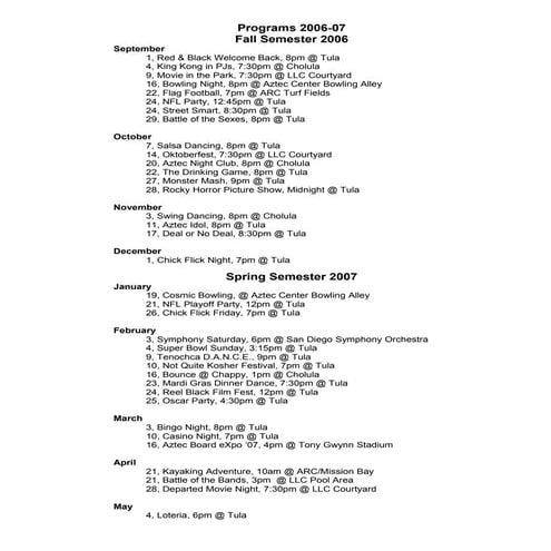 KAZT TV 7 Program Schedule 4Q2015 | PDF