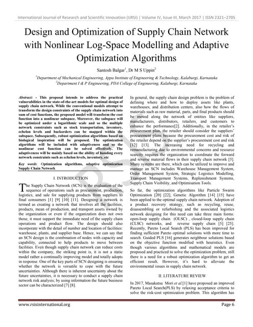 Ausenco Logistics Supply Chain Modelling Ppt