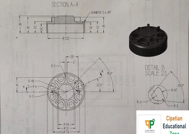Mastercam Mill 3D Tutorial - Drawing 01 | PDF