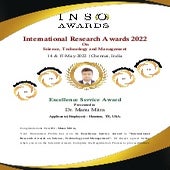 06. inso awards excellence service award (chennai) | PDF