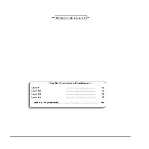 06.monotonicity Execise. Module-4pdf | PDF