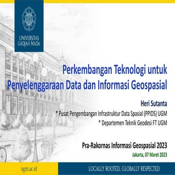 Teknologi, Data dan Informasi Geospasial | PDF