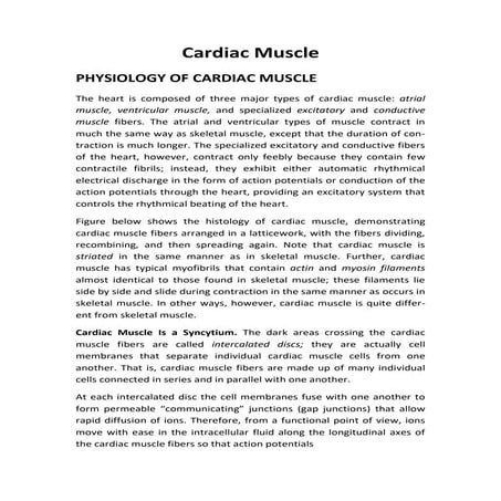 2. Physiology of cardiac muscles.presentation | PPTX