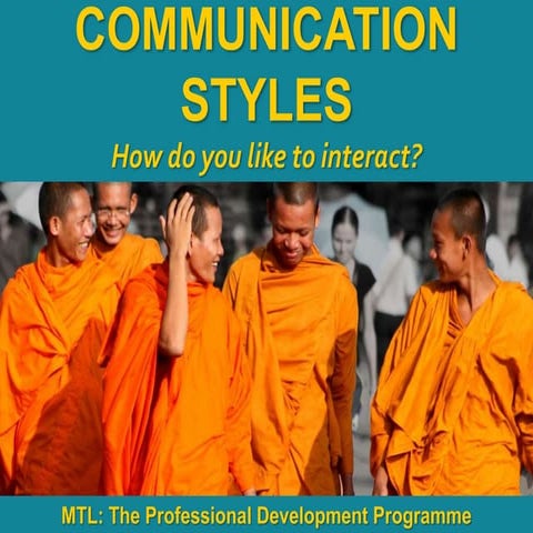 Communication Styles | PPT