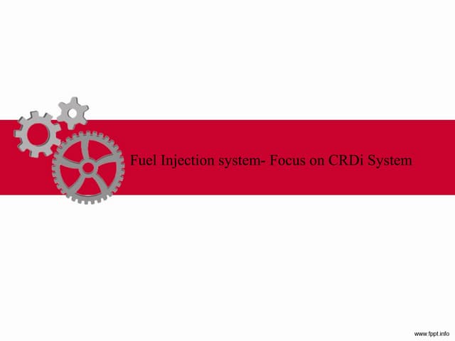 Common rail direct injection | PPTX