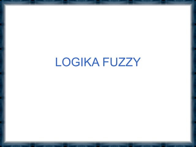 Materi Penghantar Fuzzy Logic Fuzzifikasi Inference Dan Defuzzifikasi Ppt 5544