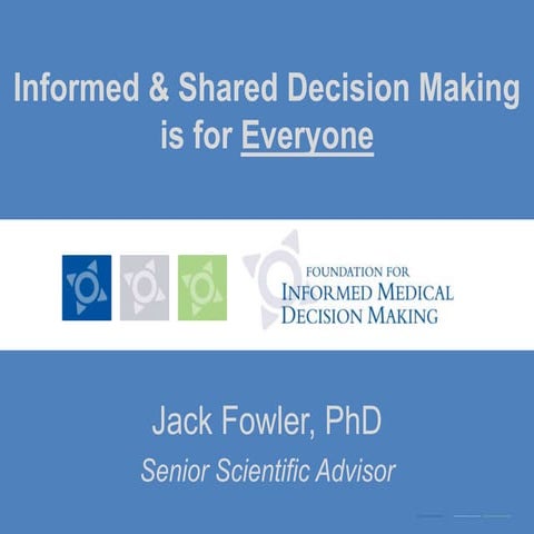 Shared Decision Making | PPT