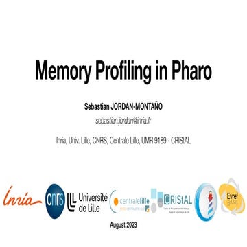 Memory Profiling in Pharo | PPT