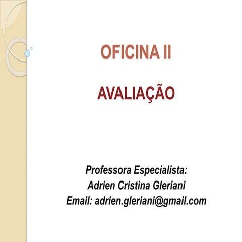 Teste de Atenção Difusa - Tadim tedif | PDF