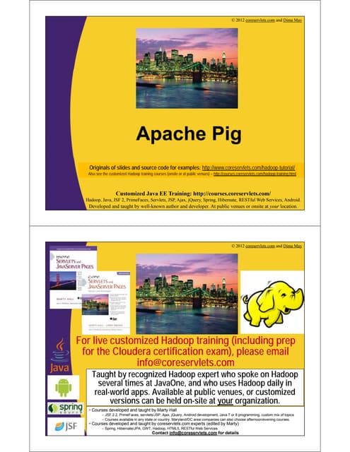 Unit 4-apache pig | PPTX
