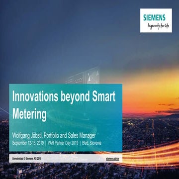 Advanced metering infrastructure (AMI) | PDF