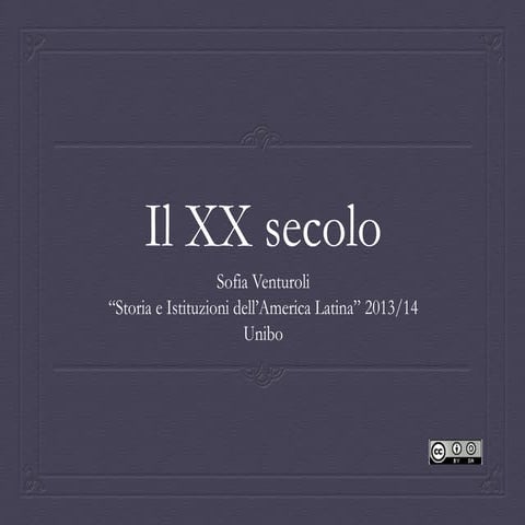06 xx secolo | PPT