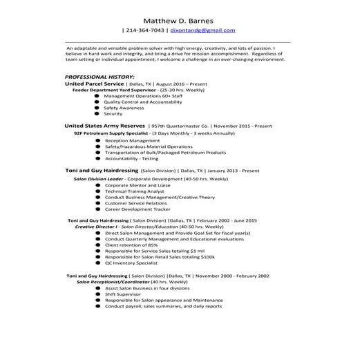 Austin Diller Fed res | DOCX