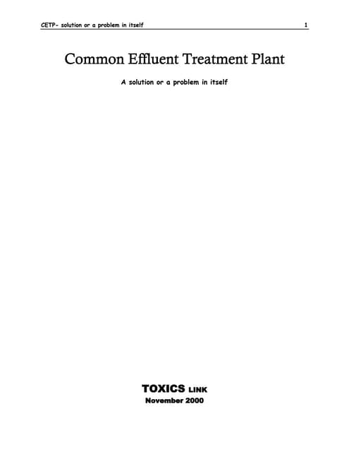 Etp Final Report | PDF