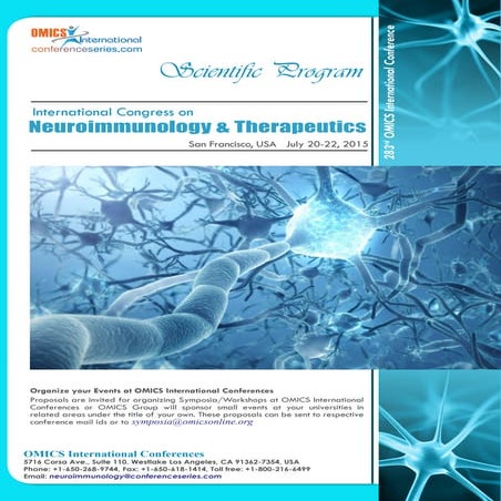 Neuroimmunology-2015_ScientificProgram | PDF