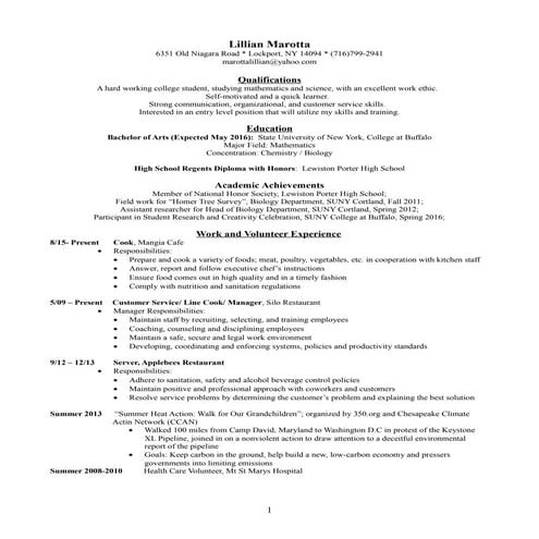 final resume | PDF