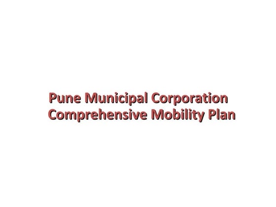 09. Development Plan For Pcmc | PPT | Real Estate
