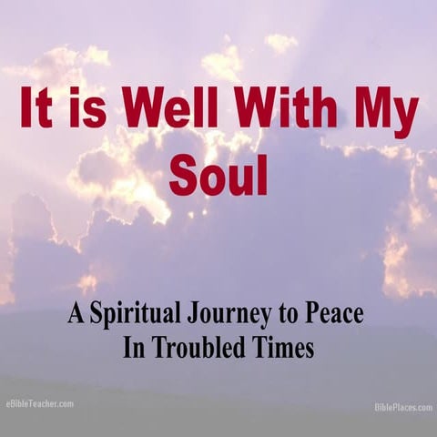 061118 It Is Well With My Soul Romans 8 28 29 Dale Wells | PPS
