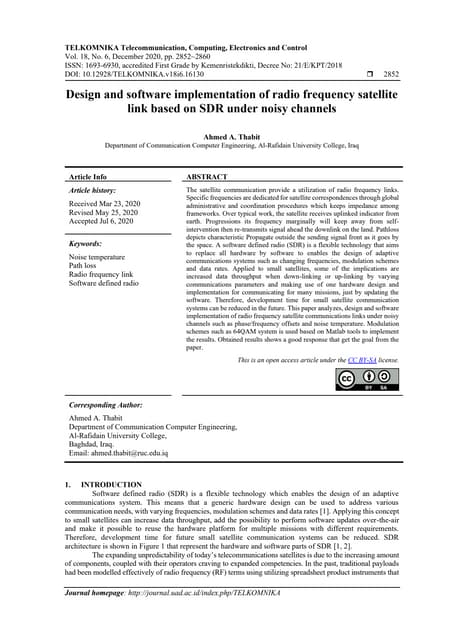 Satellite link-budget-analysis-matlab-code | PDF