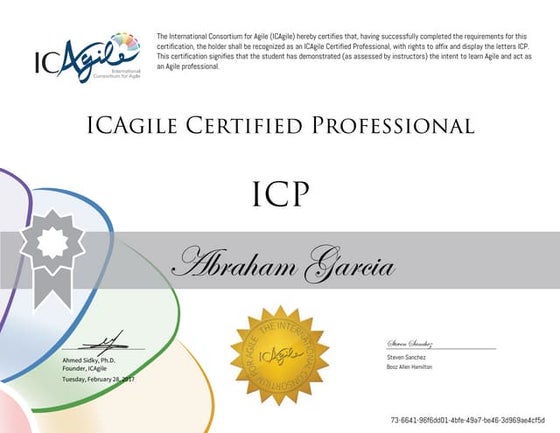 Agile Certificate | PDF | Education
