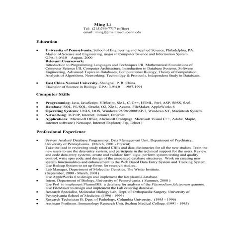 ResumePoultryRelated | DOCX