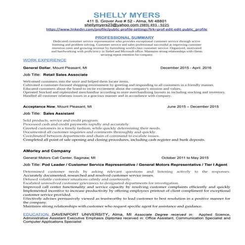 Resume | DOCX