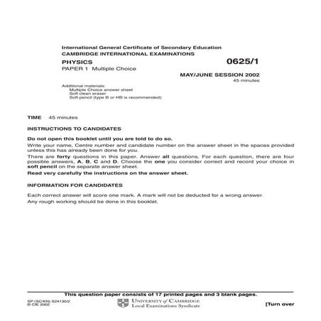 0625 s02 qp_1 | PDF