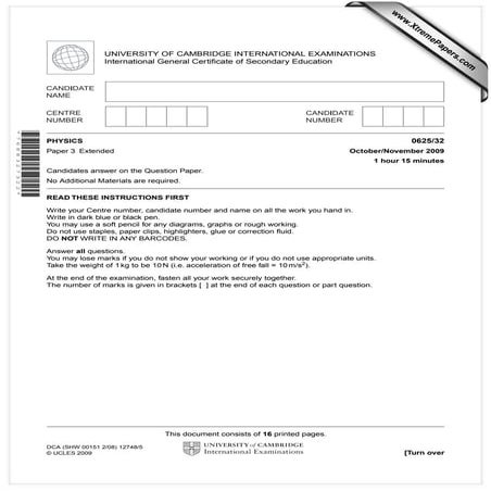 0625 w09 qp_32 | PDF