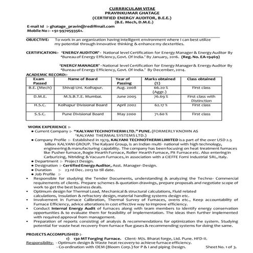 Swapnil Resume | DOCX