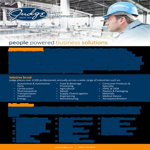 About Us The Judge Group | PDF