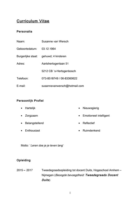 Curriculum vitae Carmen Popescu | DOCX