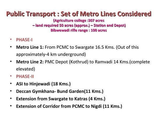 09. Development Plan For Pcmc | PPT | Real Estate