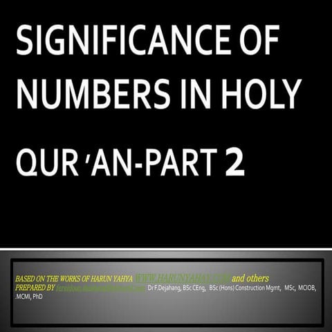 064 the significance of numbers -02 | PPTX