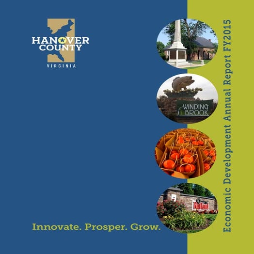 Hanover Economic Development 2015 Annual Report | PDF