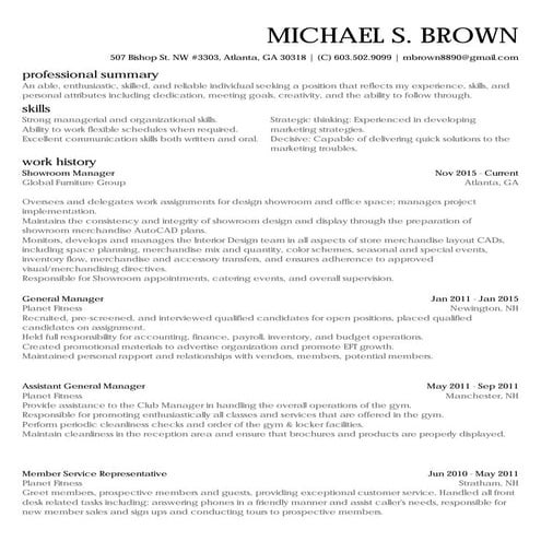 Current Resume | DOCX