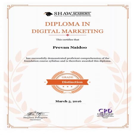 Digital Marketing Diploma | PDF