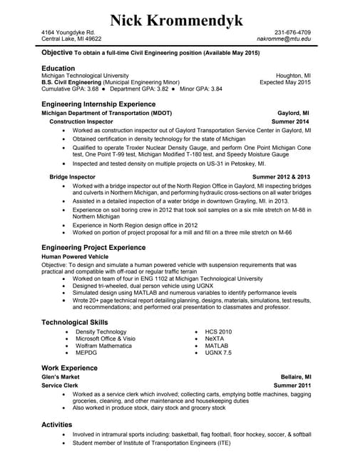 Cody_Cantu_Resume | DOCX | Civil Engineering Industry | Industries