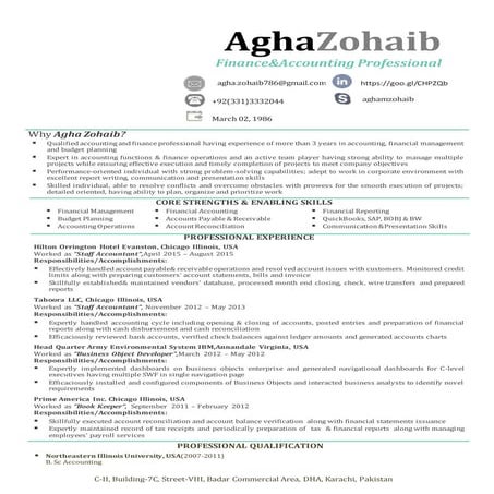 Agha Zohaib_Acccounting & Finance Professional (2) (1) | PDF