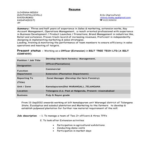 neeraj resume | DOC